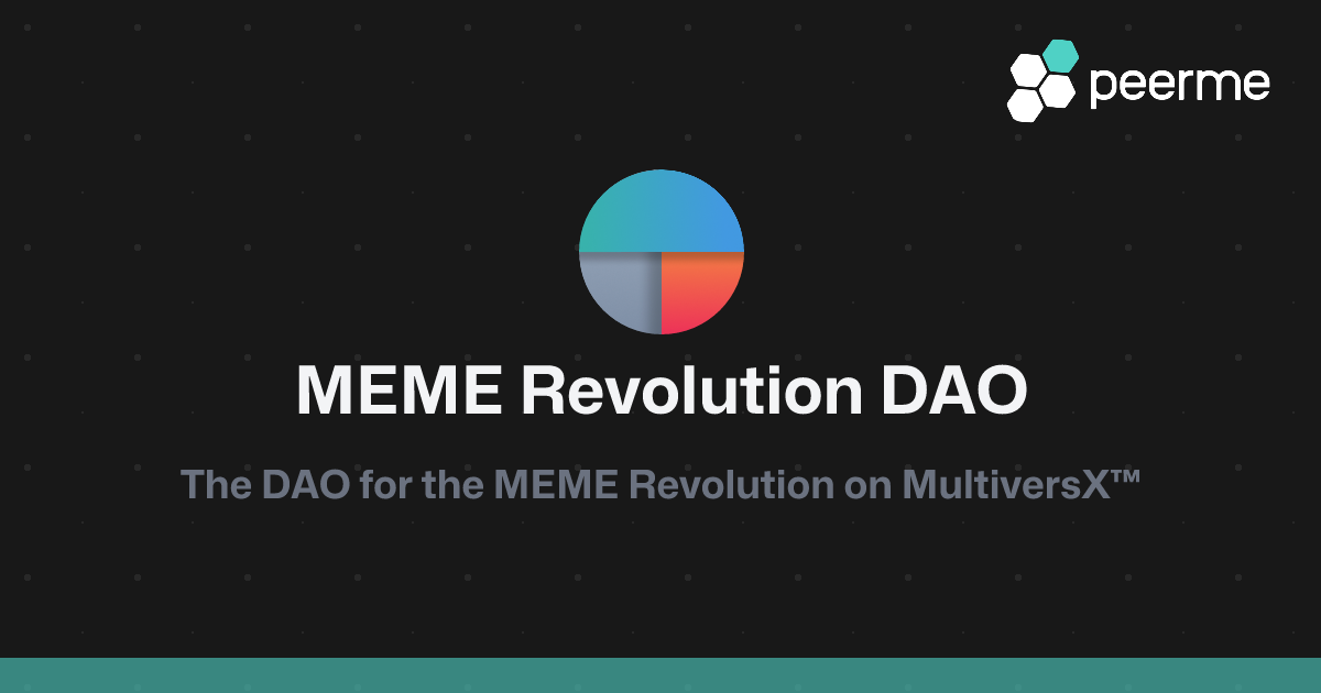 MEME Revolution DAO | PeerMe