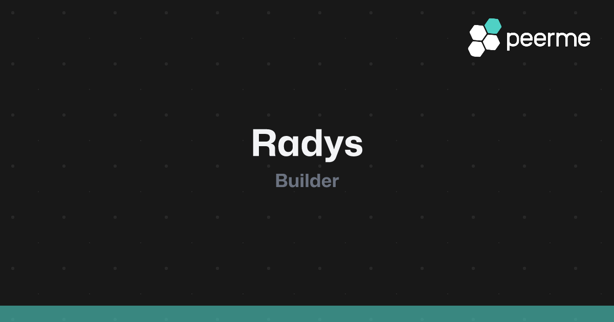Radys | PEERID